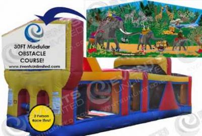 Jungle Obstacle Course - Events Unlimited