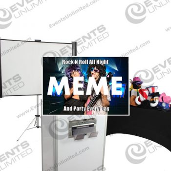 MEME Photo Booth - Events Unlimited