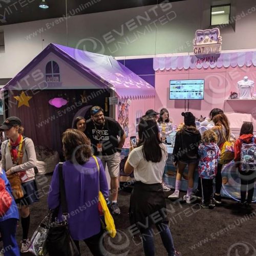 VidCon - Custom Exhibit, Anaheim - Events Unlimited