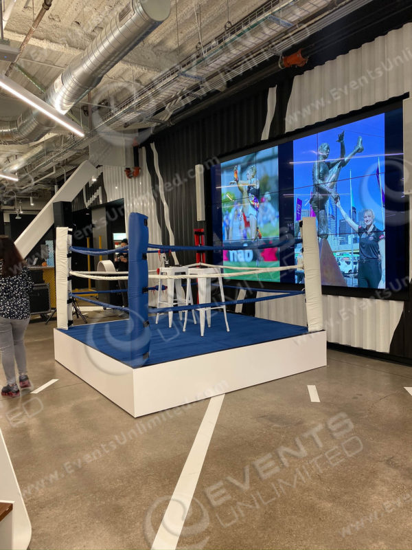 Boxing Ring - Custom Design/Build - Events Unlimited