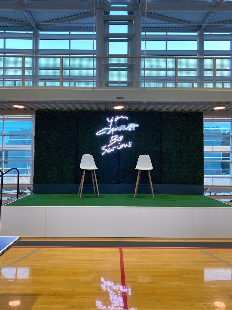 Hedge Wall - Neon Sign - Events Unlimited